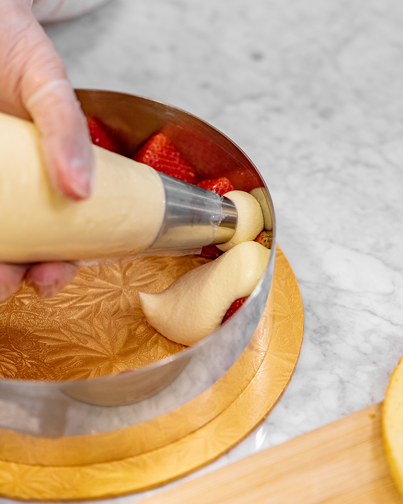 Strawberry Fraisier cake – NOVUS