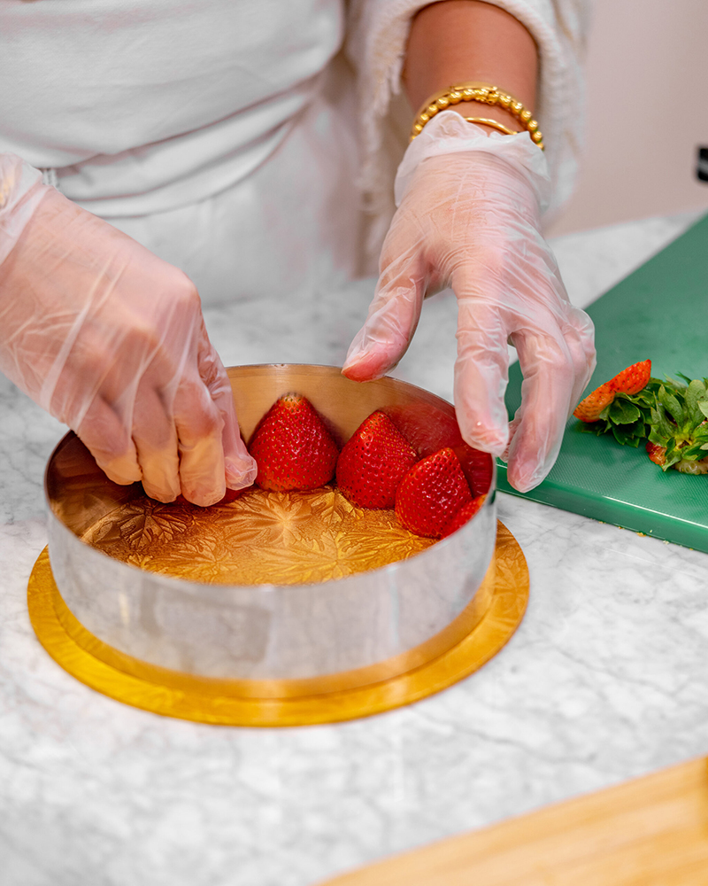 Strawberry Fraisier cake – NOVUS